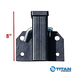 Titan 2" Bolt On Receiver Hitch for Transformer Tractor Hitch