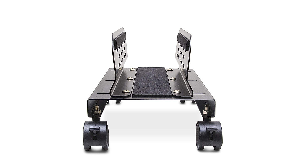 Syba Mobile Desktop Tower Stand - Adjustable,Rolling Casters, Durable