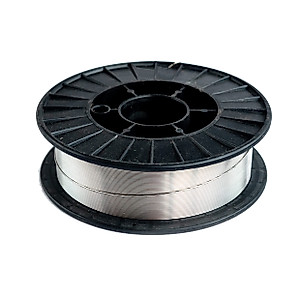 PGN Stainless Steel MIG Welding Wire - ER308L .035 Inch - 2 Pound Spool - Low-Carbon Mild Steel MIG Wire for Reduced Splatter and Better Corrosion Resistance - For All Position Gas Welding