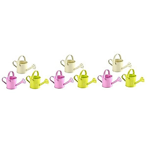 YARNOW 9 pcs Gardening Kettle Ornament metal spray bottle small indoor watering can tools mini waterer can watering cans water spray cans mister for plants simple watering pot