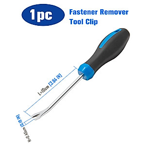ROTATION Tack Lifter U Tip Nail Puller Upholstery Staple Remover Tool for Furniture, Auto