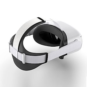 Smatree Head Cushion T-Shaped Compatible with Quest 2 Elite Strap, Balance Gravity Pressure, Soft PU Material Replacement Cushion Compatible for Quest 2 Headset(Only Head Cushion)