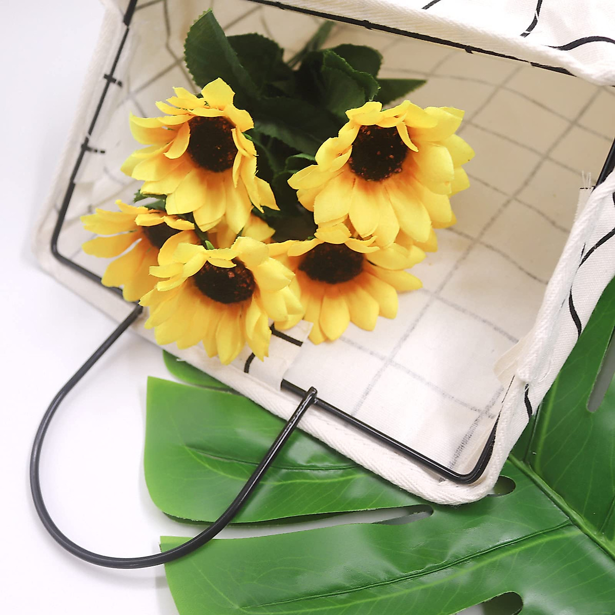 River-CJ 2 Pcs Wall Hanging Storage Bag, Cotton and Linen Waterproof Closet Storage Bag, Over The Door Hanging Storage Organizer, for Bedroom, Bathroom, Hallway, Entryway (Off White)