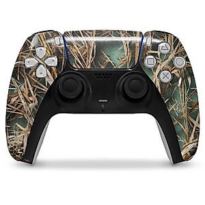 WraptorSkinz Skin Wrap compatible with Sony PS5 DualSense Controller WraptorCamo Grassy Marsh Camo Seafoam Green (CONTROLLER NOT INCLUDED)