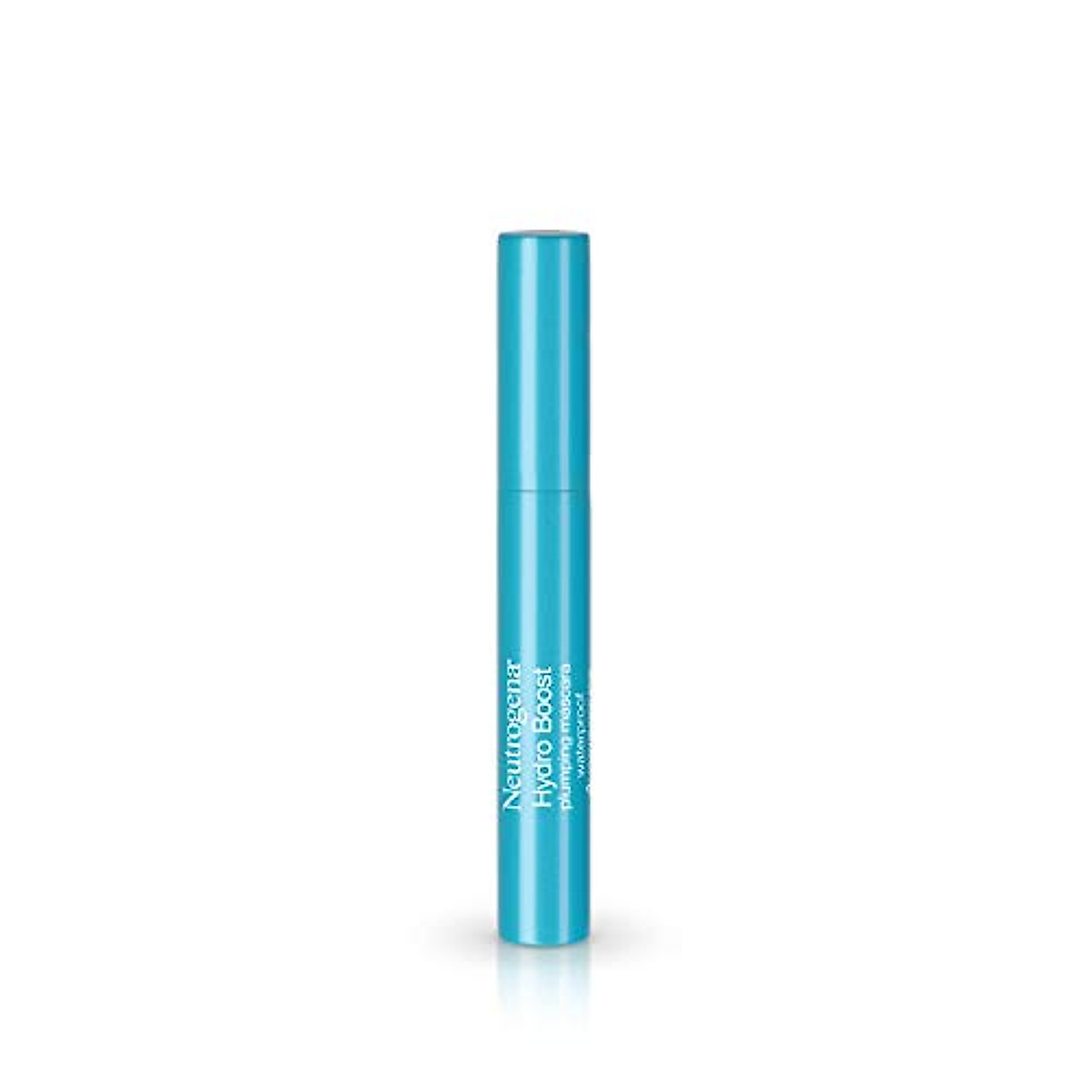 Neutrogena Hydro Boost Waterproof Plumping Mascara Enriched with Hydrating Hyaluronic Acid, Vitamin E, and Keratin for Dry or Brittle Lashes, Black 07,.21 oz