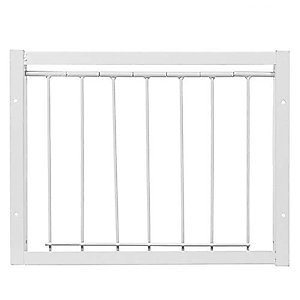 KSTE Iron Birdcage House Door High Strength for Pigeon Parrot Easy Installation(30x26cm)