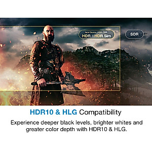 Optoma UHD35 True 4K UHD Next Generation Gaming Projector | 3600 Lumens | 4.2ms Response Time at 1080p with Enhanced Gaming Mode