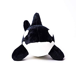TAMMYFLYFLY The Orca Blackfish Long Big Killer Whale Stuffed Animal Sea Critters Plush Doll (39cm)