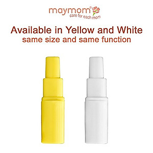 Maymom Flange Adapter Compatible with Spectra S1, Spectra S2, Compatible with Most Medela Breastshield and Bottles; Connects Between Maymom/Medela Breastshield and Spectra Backflow Protector