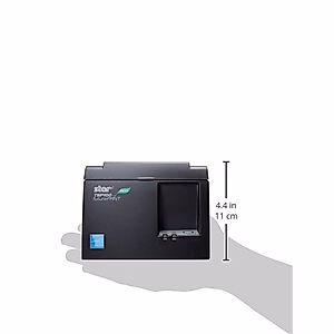 Star MicronicsTSP143IIU GRY US ECO - Thermal Receipt Printer - Cutter - USB - Gray - Internal Power Supply and Cable Included