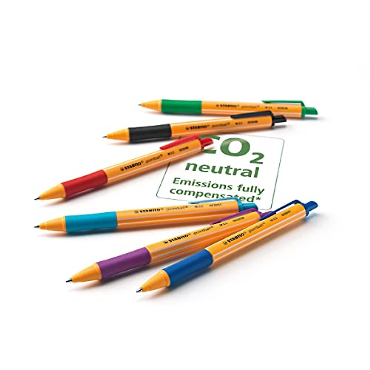 Ballpoint - STABILO pointball Black Box of 10