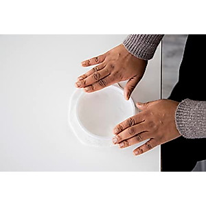 Pearhead DIY Pawprints Keepsake Kit for Dogs Or Cats, Christmas Ornament, Holiday Home Décor for Pet Lovers, Clay Paw Print Imprint, White