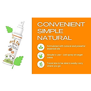 Flea and Tick Spray for Fleas, Ticks and Mosquitoes - Application for Dogs, Cats and Home (100 ml)