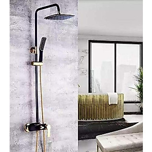 Toilet Shower Kit Gold Shower Faucet Bronze Black Shower Faucets Best Gift For New Home Decoration Bathtub Faucet