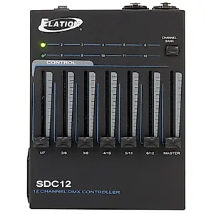 ADJ Products SDC12, 12 Channel Basic DMX Controller, Easily Fade and Dim Multiple Lights