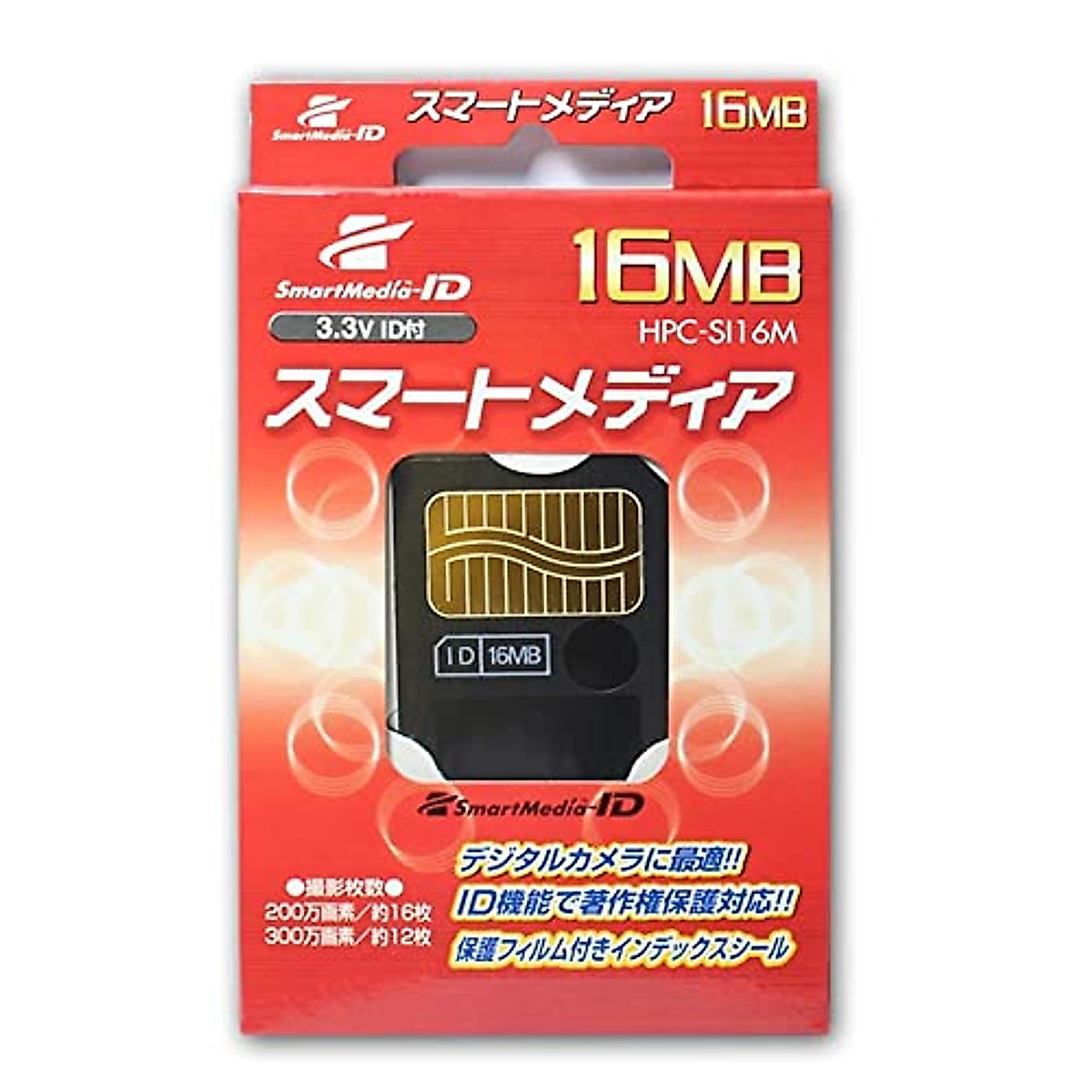 Onefavor 3.3V SmartMedia Cards SM 16MB Flash Memory Card Smart Media Card