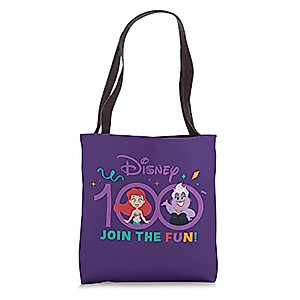 Disney 100 Anniversary The Little Mermaid Join the Fun D100 Tote Bag