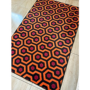 Generic The Shining Overlook Hotel, Carpet Area Rug, The Shining Rug, Room 237, Overlook Hotel Rug, The Shining Hotel Rug, Most Popular Hotel Carpet D176.1 (23”x35”)=60x90cm