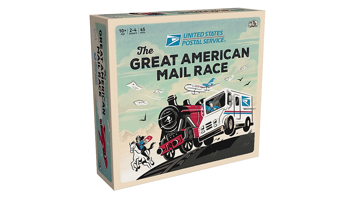 USPS Family Mail Race Game - Kids & Adults Fun Strategy Game