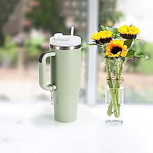 LUAATT Letter Charm Accessories For Stanley Cup,Name Id Letter Handle Charm For Stanley Tumbler(J)