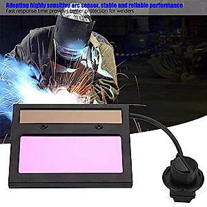 Welding Helmet Lens, TX500C 110 * 90mm Solar Panel Welding Helmet Lens Welding Mask Auto Darkening Lens, Welding Mask Lens for Welders