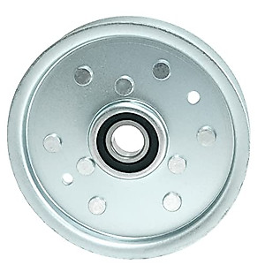 q&p Outdoor Power Idler Pulley Replace John Deere Part AM121108 Compatible with Sabre Models 1438 1538 1742 and 15.542 Scotts Models S1642 and S1742