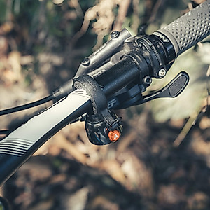 Granite Cricket Mountain Bike Bell with Single-Strike Mode and Constant Cowbell Mode, Bike Bell for Mountain Bike, BMX Bike, Road Bike and Gravel Bike, Bicycle Bell for 22.2mm to 35mm Handlebars