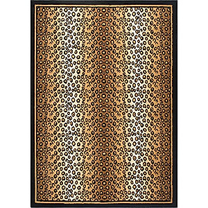 Home Dynamix Zone Daliah Area Rug 7'8"x10'7", Graphic/Print Ebony