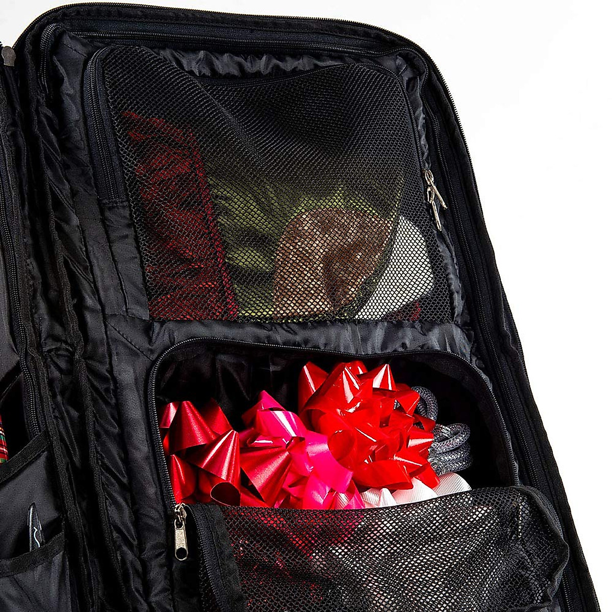 [Gift Bag Wrap and Craft Organization and Storage] - for All Your Tissue Paper Gift Wrap and Crafting Accessories | Holds 14 (40-Inch) Rolls of Wrapping Paper, 6 XL Ribbon Rolls, and More