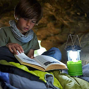 HABA Terra Kids Camping Lantern with Sturdy Handles for Carrying & Hanging and Handy Storage Compartment