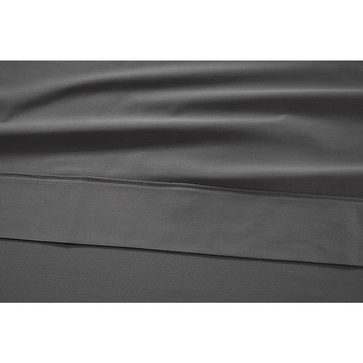 LANE LINEN 100% Cotton Sheets Queen Size Bed Set – 450 Thread Count, Soft & Cooling Sateen Weave, Deep Pocket Fits 15” Mattress, Luxury Hotel Bedding, Queen Bed Sheets, Charcoal