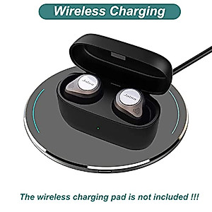 Kissmart Charging Case for Jabra Elite 85t, Replacement Charger Case Dock Cradle for Jabra Elite 85t Earbuds [Capacity 700mAh]