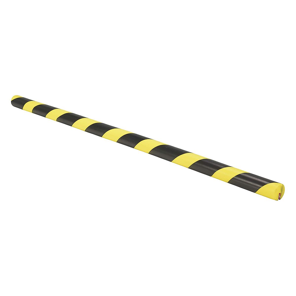 Vestil FEG-A Polyurethane Foam Edge Guard 40 In. Length x 5/16 In. Slot Width Black / Yellow