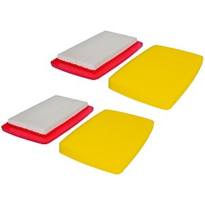 2PK Air Filter & Pre-Filter fits RedMax EB7000 EB8000 Series Backpack Blowers 512652001 512654101