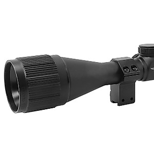 BSA Optics Outlook 3-9X40 Adjustable Objective Air Rifle Scope, Black