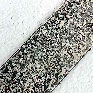 VG10 Damascus Sandwich Steel Billet Blanks Knife Making Material Heat Treated 150x25x3mm
