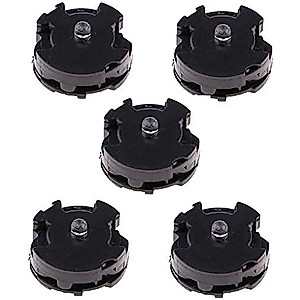 Yikko 5PCS LED Units for Gundam Models Kits, MG LED Unit Set for Gundam 00 MG GN-X Light Up Certain Gundam Models Hobby Accessories Xmas Gift for Kids (Green)