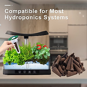 YBB 24 Sets Seed Pod Kit for Aerogarden, Hydroponics Grow Anything Kit Garden Seed Starting System Indoor Hydroponics Supplies with Seed Dispenser
