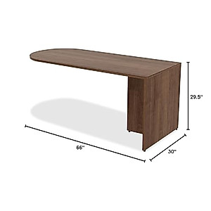 Lorell Peninsula Desk Box 1 of 2