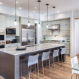 MAXvolador Vintage LED Edison Bulb 60W Equivalent 800 lumens, 6W ST58 LED Filament Light Bulb, Daylight White 5000K Antique Style Lighting, E26 Medium Screw Base, CRI 85+, Non-Dimmable, Pack of 12