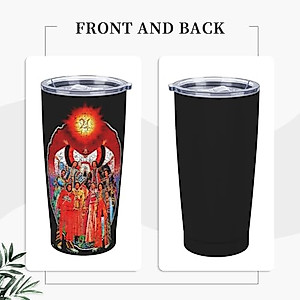 HIKTIEK Earth Wind Musics Fire Stainless Steel Insulated Car Sippy Cup With Lid Travel Mug for Cold Hot 20 oz