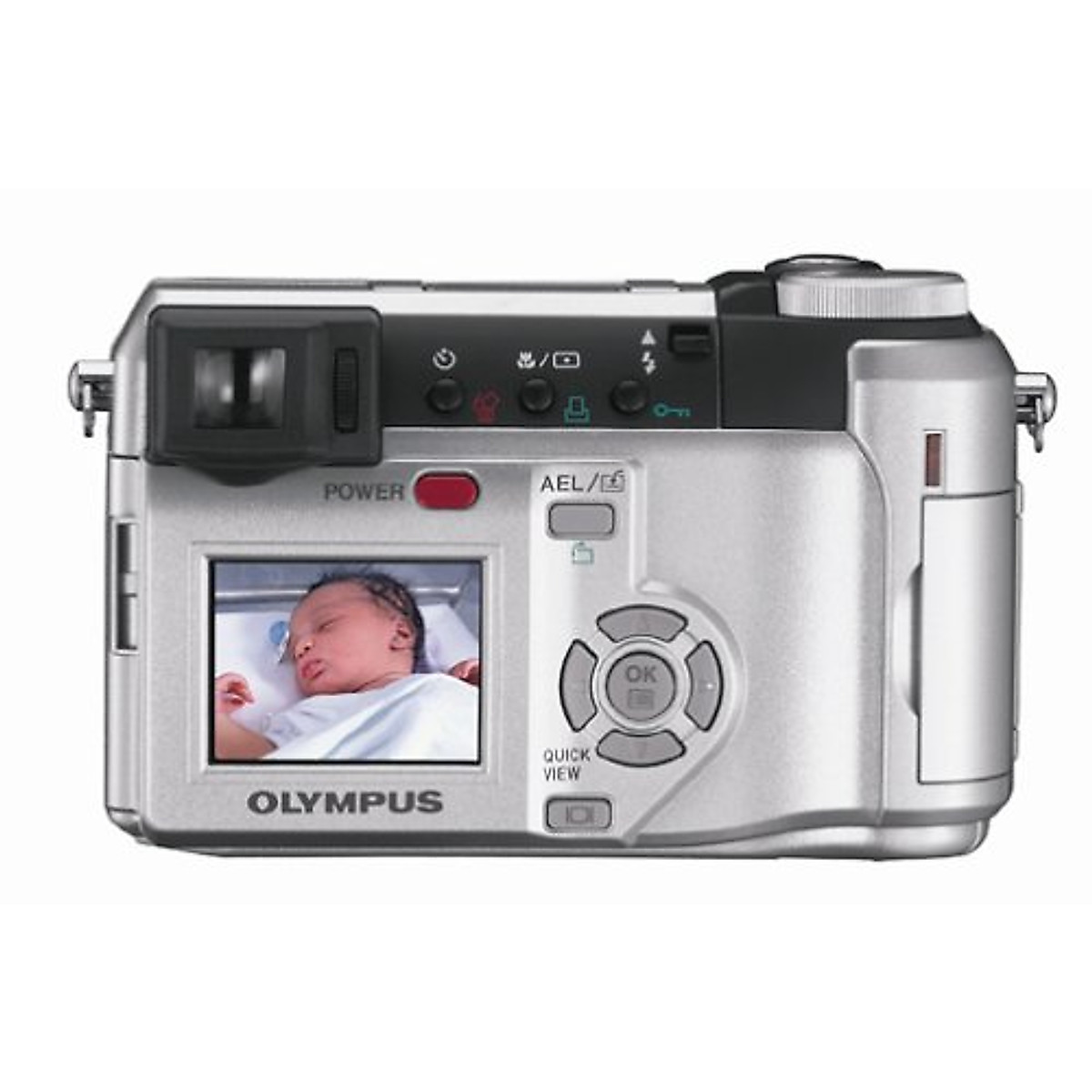 Olympus C-740 3MP Digital Camera with 10x Optical Zoom