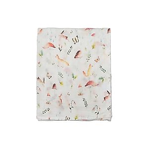 Loulou Lollipop Soft Baby Swaddle Blanket Muslin Wrap Receiving Blanket for Newborn to Toddler Girl and Boy, Large 47” by 47” - Woodland Gnome…