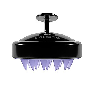 Scalp Massager and Wet Shampoo Brush - Soft Silicone Hair Scrubber for Women and Men - Exfoliator Scrub and Dandruff Brush for The Shower