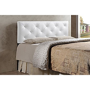 Baxton Studio Bedford Queen Sized Headboard, White