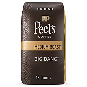 Peet's Coffee, Medium Roast Ground Coffee - Big Bang 18 Ounce Bag