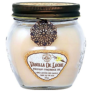 Way Out West Jar Candle with Vanilla de Leche, a Creamy Spiced Vanilla- Large 17 oz Jar Candle- Fragrant, Long Lasting, Soy Wax - A Favorite Gift to Make a House a Home Sweet Home