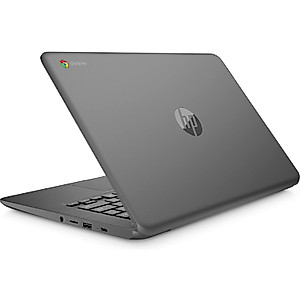 HP Newest 14inch Chromebook AMD Dual-Core A4-9120C Processor, 4GB DDR4 Memory, 32GB eMMC Storage, AMD Radeon R4 Graphics, Chrome OS-Gray(Renewed)