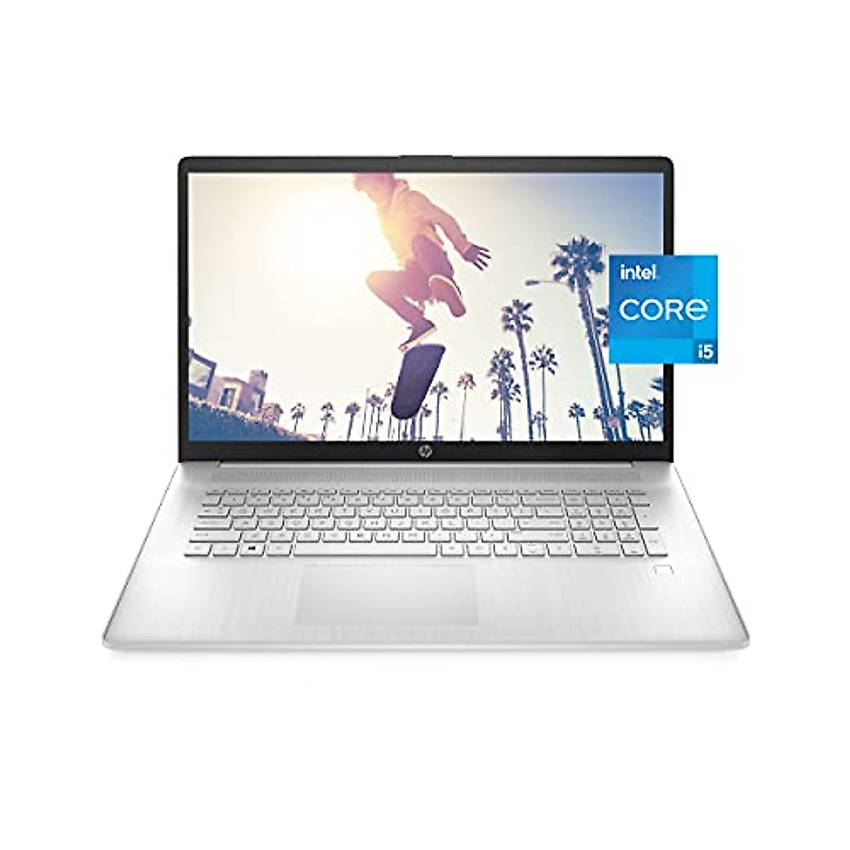 HP 17 Laptop PC, 11th Gen Intel Core i5-1135G7, 8 GB RAM, 512 GB SSD Storage, 17.3-inch Full HD IPS Display, Windows 10 Home, Anti-Glare Screen, Long Battery Life, Web-cam & Mics (17-cn0020nr, 2021)