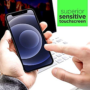 MASETECH iPhone 12 Mini Screen Protector - (5.4 Inch) Tempered Glass Screen Compatible with Apple (3 PACK)